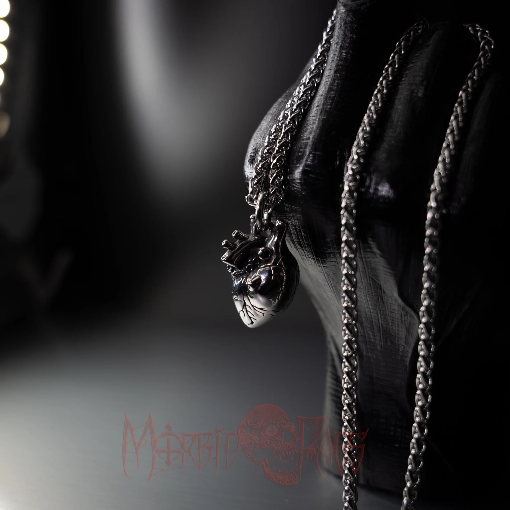The Awesome Tale Behind Our Poe Sacred Heart Necklace – Morbid Rags