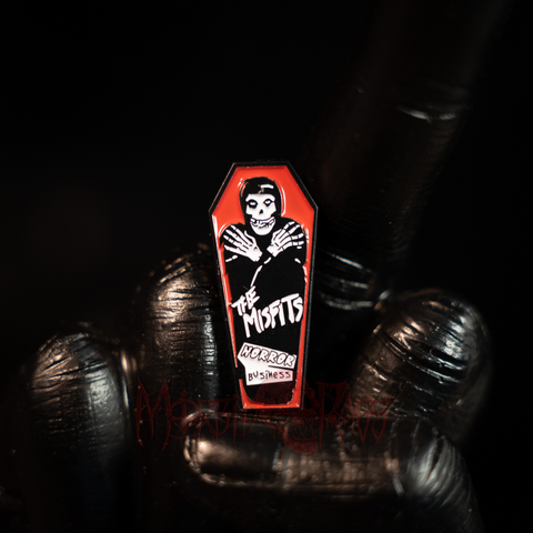 Misfits Coffin Pin – Morbid Rags