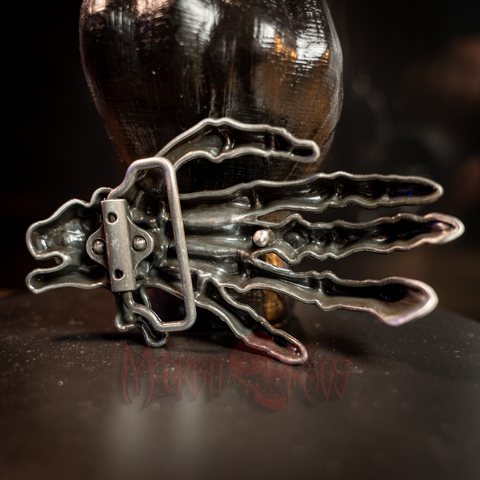 Skeleton Hand Belt Buckle – Morbid Rags