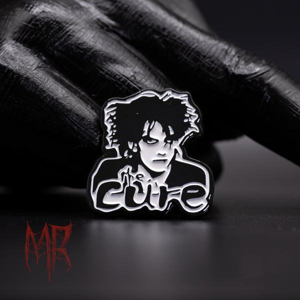 The Cure Face Pin Morbid Rags