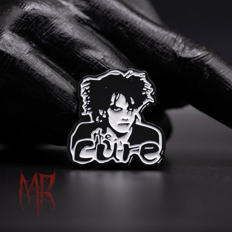 The Cure Face Pin – Morbid Rags