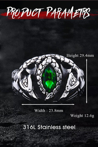 Xerxes Snake Ring | Morbid Rags