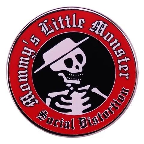 Social Distortion Logo Pin – Morbid Rags